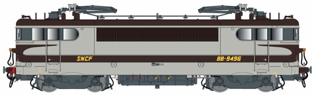 LS Models 10216S - French Electric Locomotive BB 9400 Arzens of the SNCF (DCC Sound Decoder)